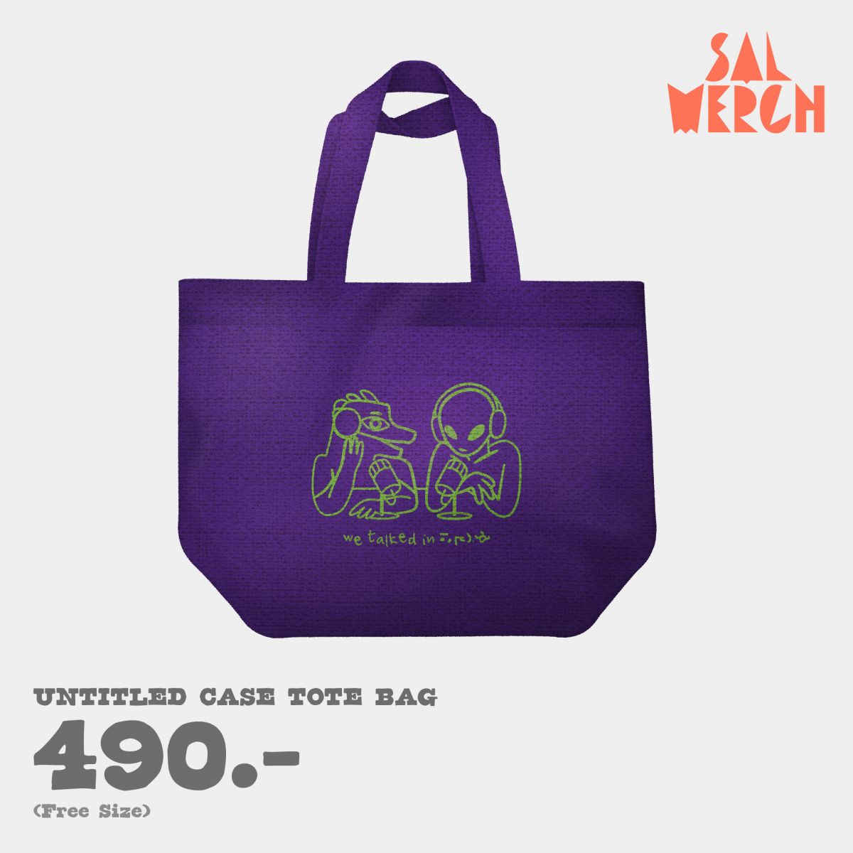 Salmon Podcast - UNTITLED CASE TOTE BAG