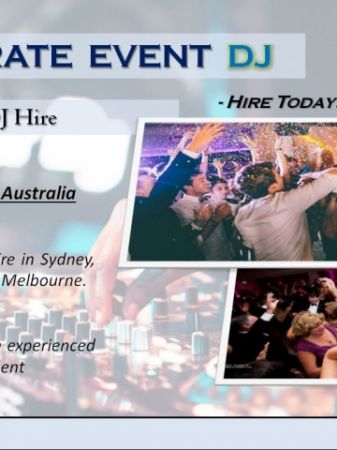 Corporate Event DJ Hire Sydney - Hire Today! - NOVA DJs - Minimore